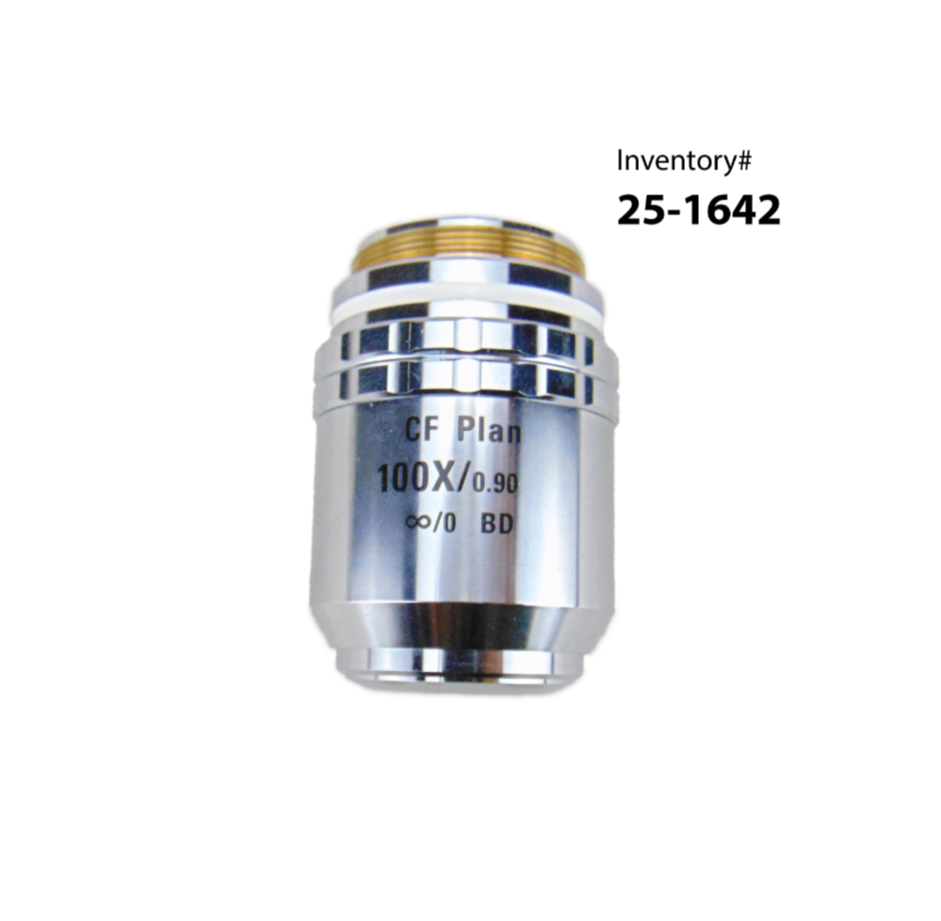 Nikon CF Plan 100X/0.90, ~/0 BD Objective *used working | Tech Equipment Spares, LLC