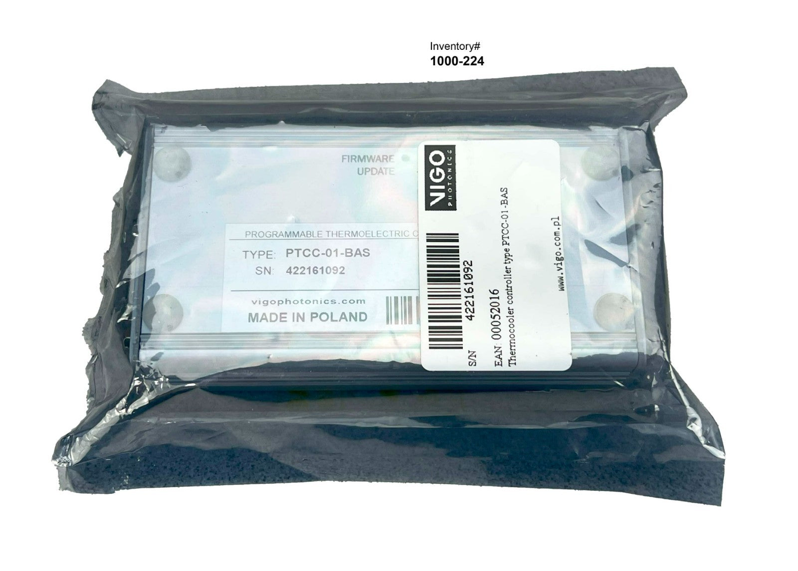 Vigo Photonics Smarttec Basic PTCC-01-BAS Programmable Thermoelectric Controller | Tech ...