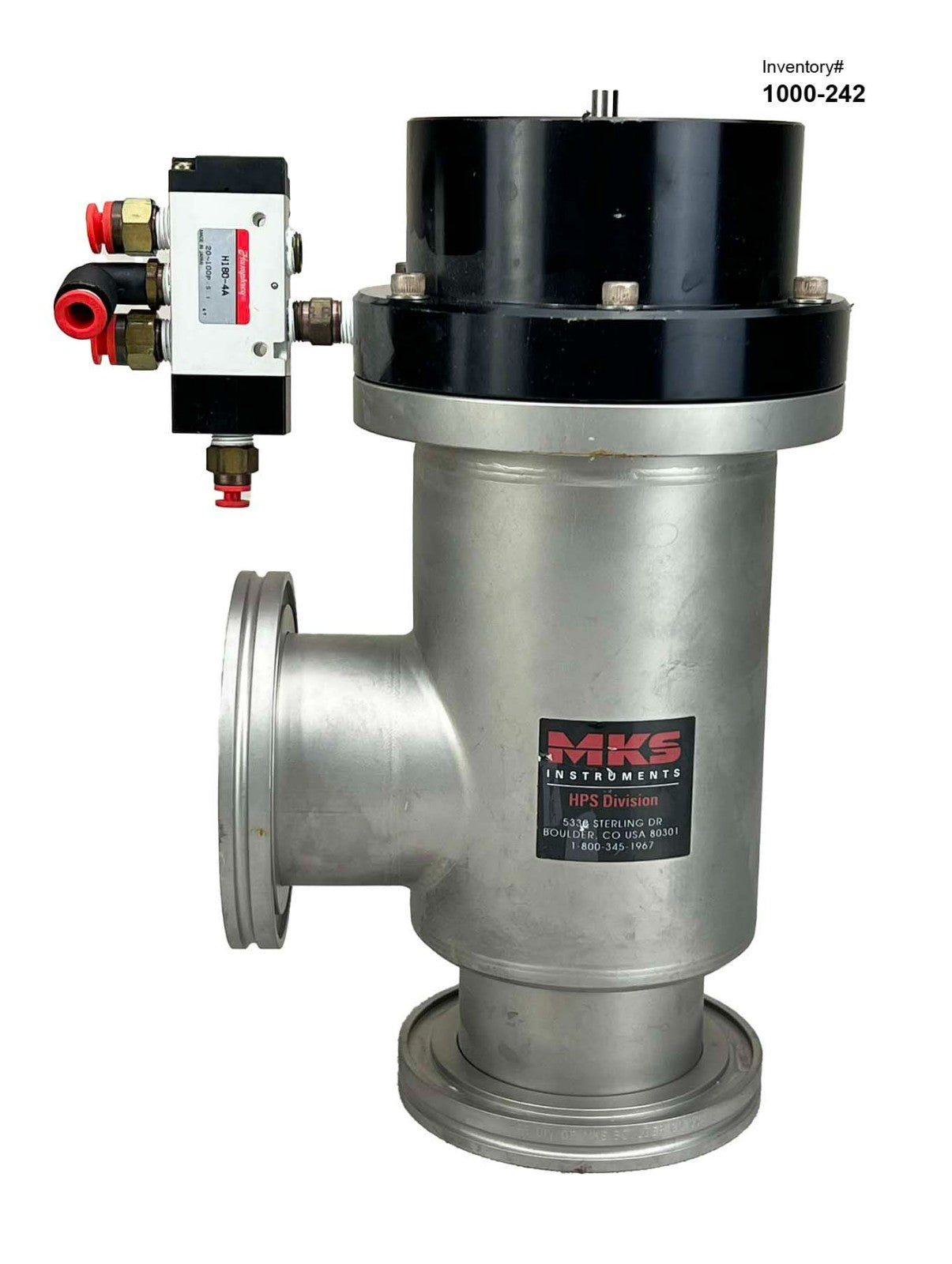 HPS MKS 93-6139 Angle Isolation Valve *used working | Tech Equipment ...