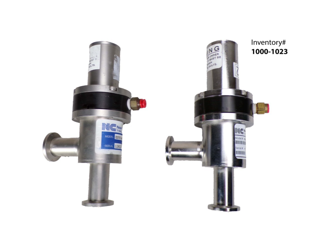 Nor-Cal ESVP-0752-NWB Right Angle Valve, lot of 2 *used working | Tech ...