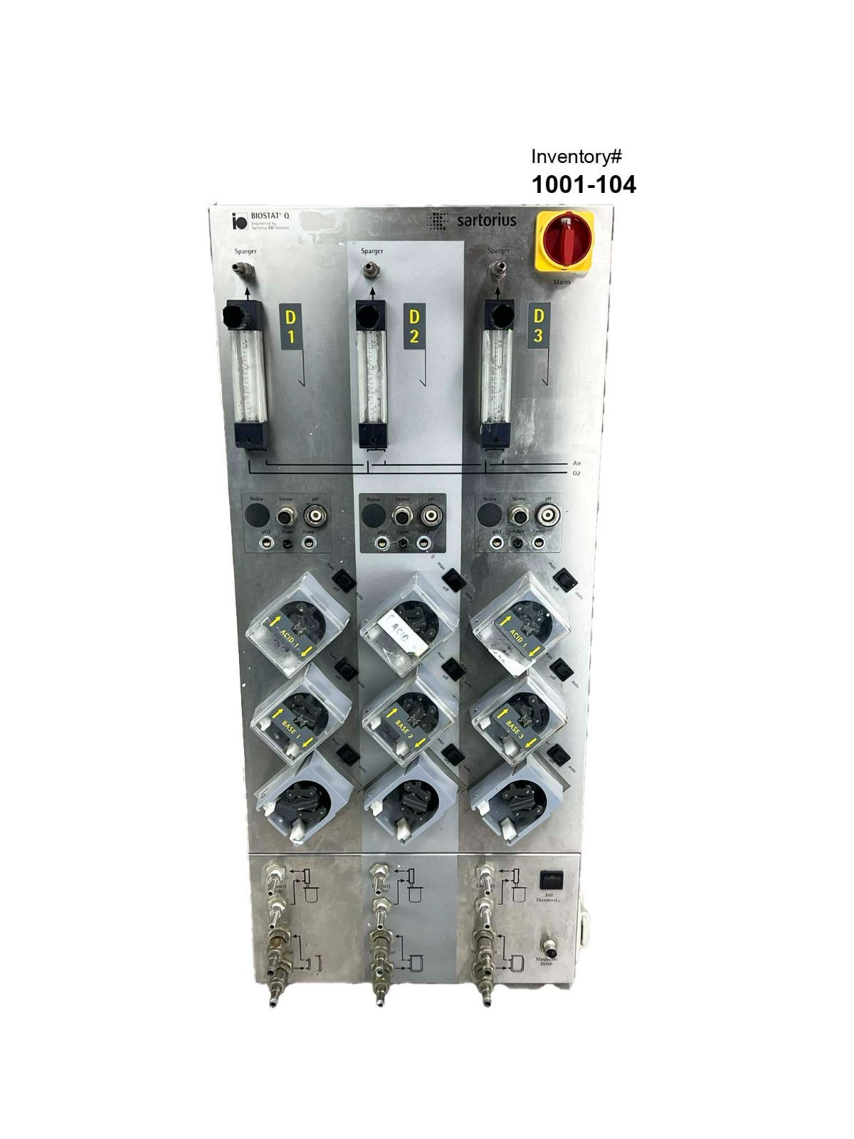 Sartorius Stedim Biostat Q Plus 8841206 Supply Tower *untested, sold a ...