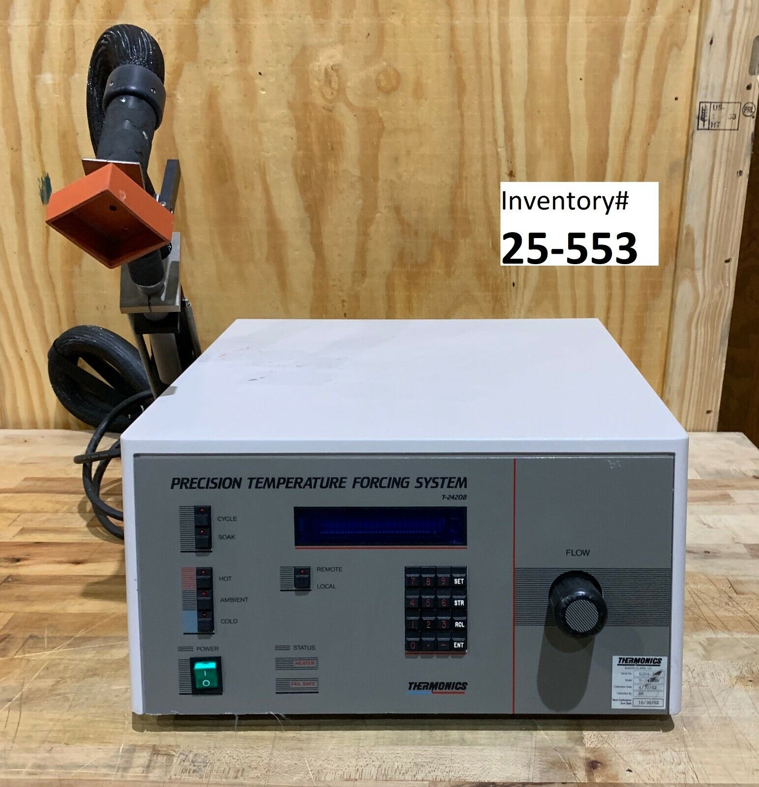 Thermonics T-2420BV Precision Temperature Forcing System *used working ...