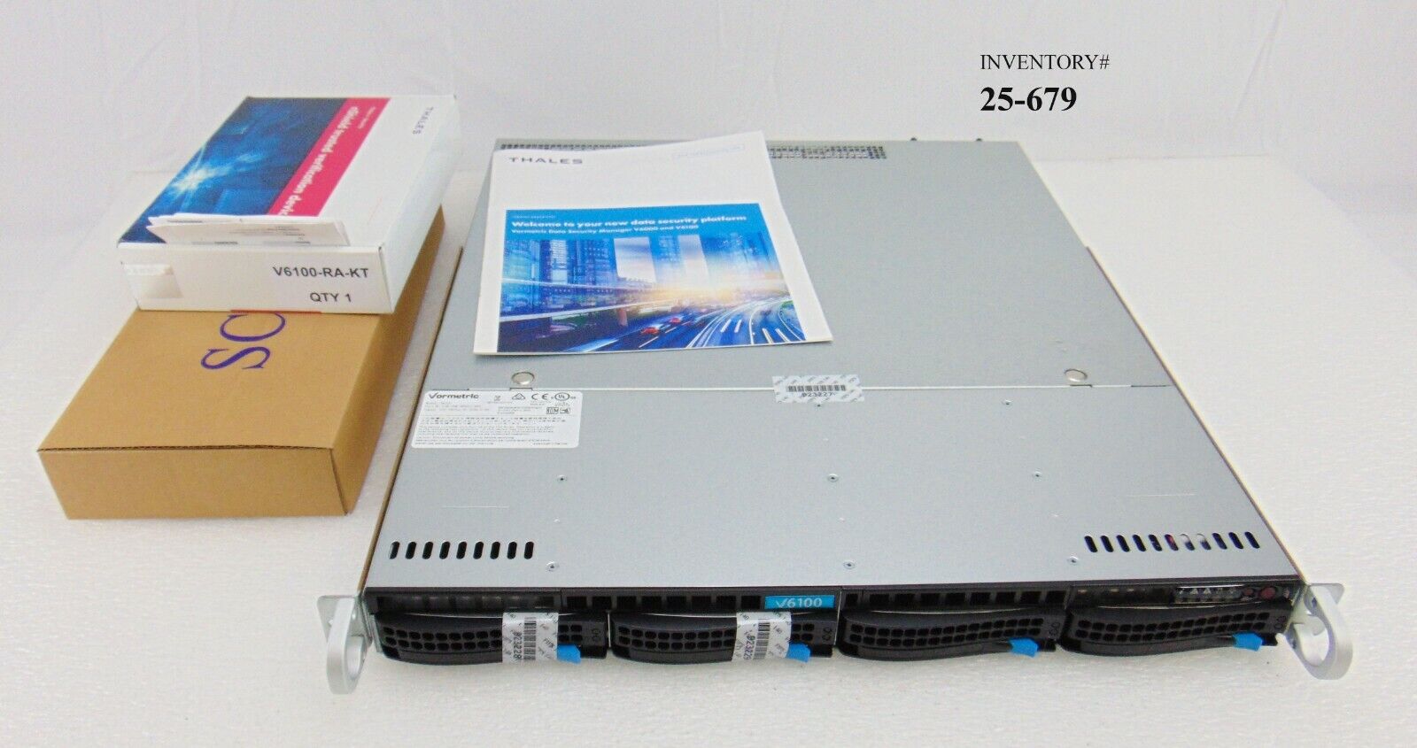 Thales Vormetric V6100 VOR-DSM AP60L3-ENT Data Security Platform *new ...