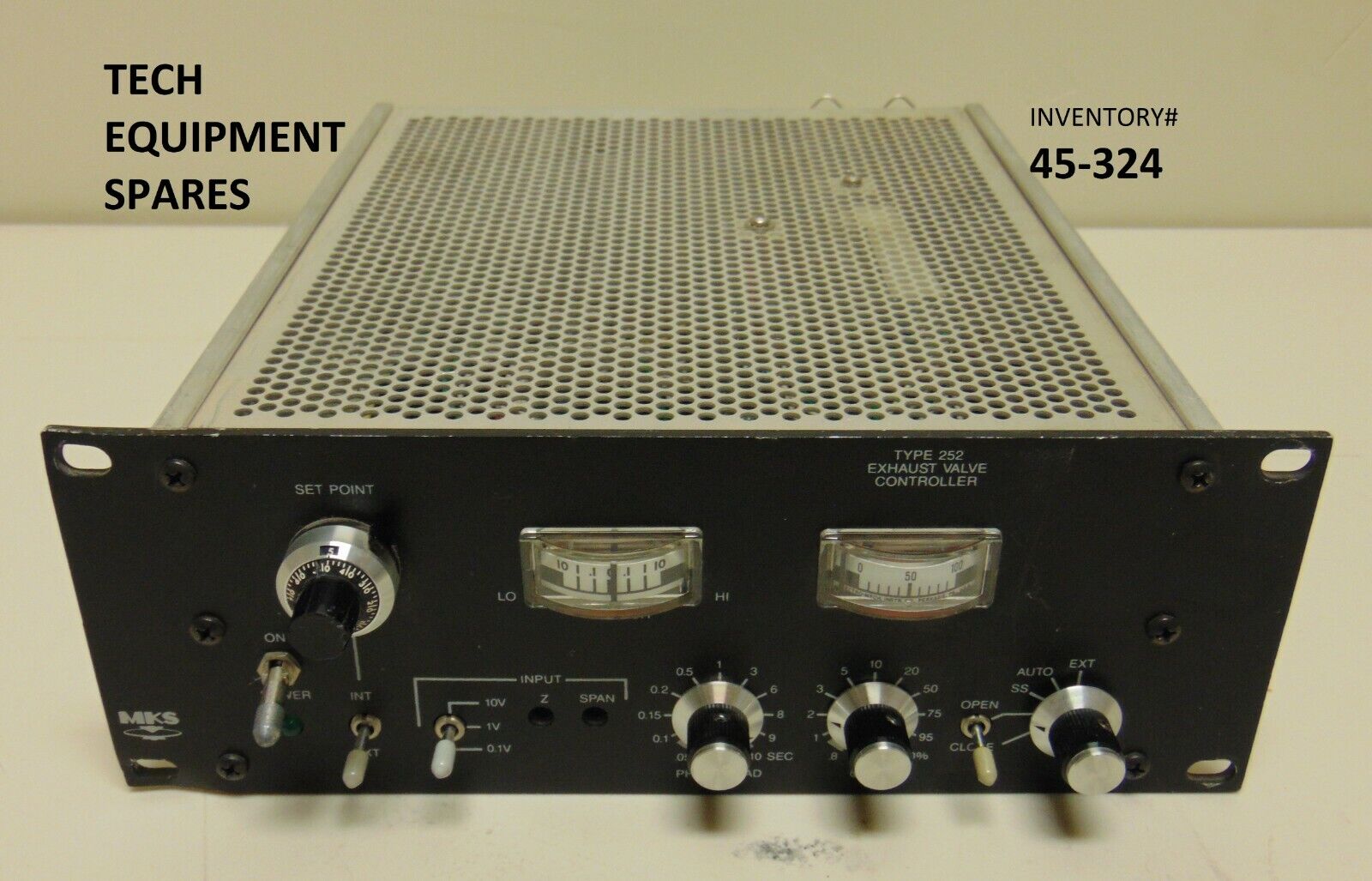 MKS 252C-1-VP0-PL0 Throttle Valve Controller *used working, 90-day ...