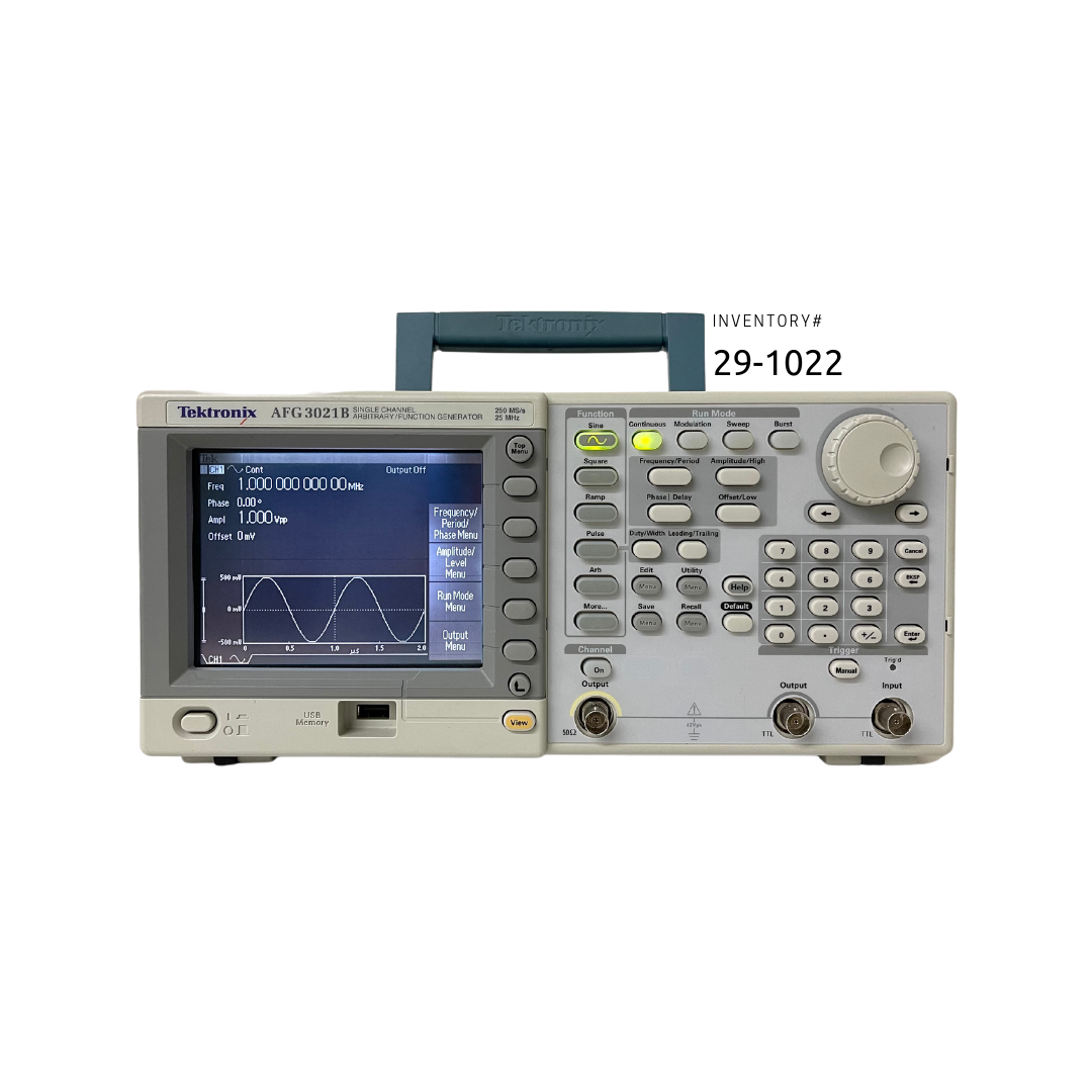 Tektronix AFG3021B Single Channel Arbitrary/Function Generator | Tech ...