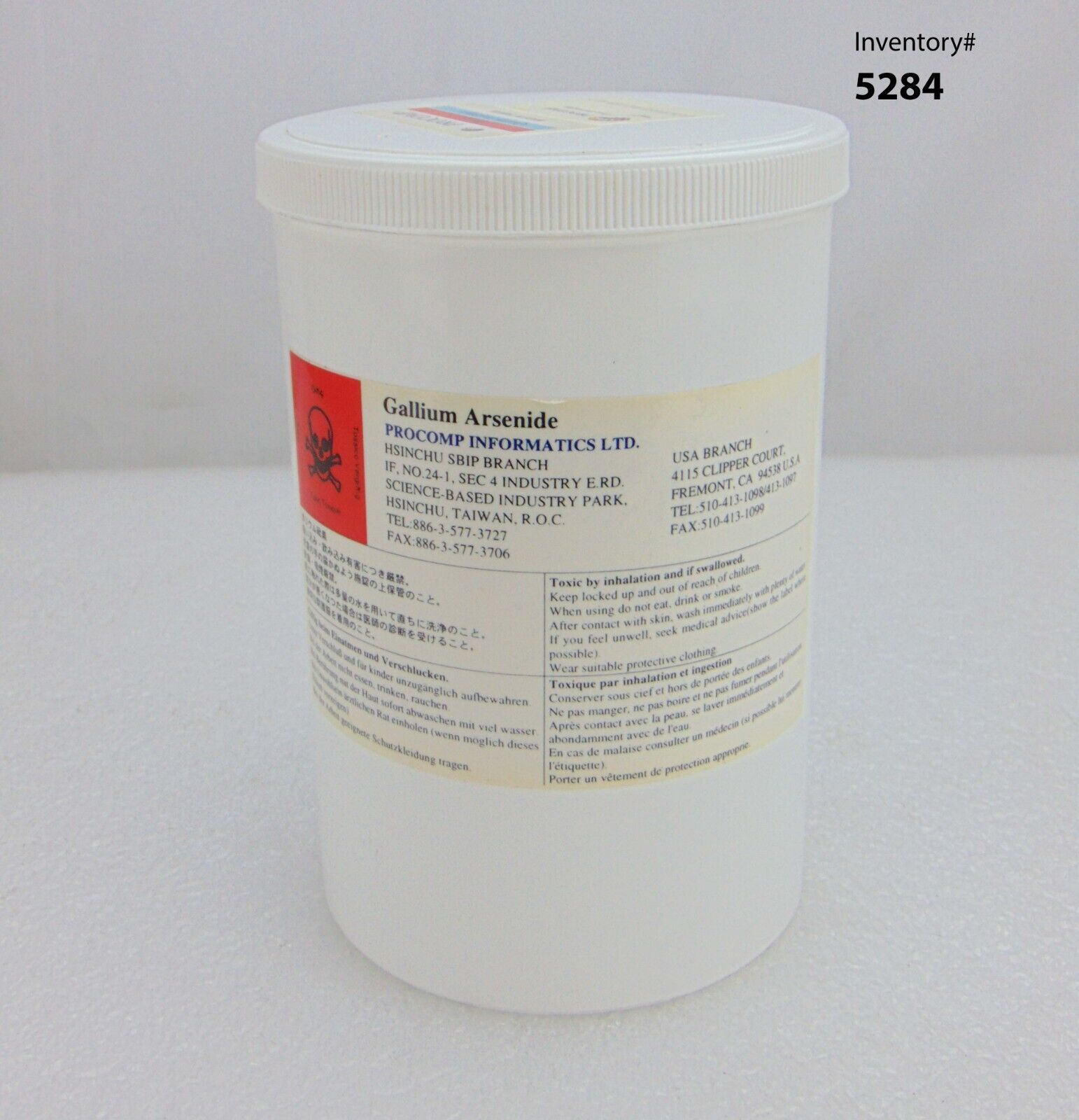 Procomp 470-007752-462 GaAs Epi Wafer 4 inch, 10-Piece *new surplus ...