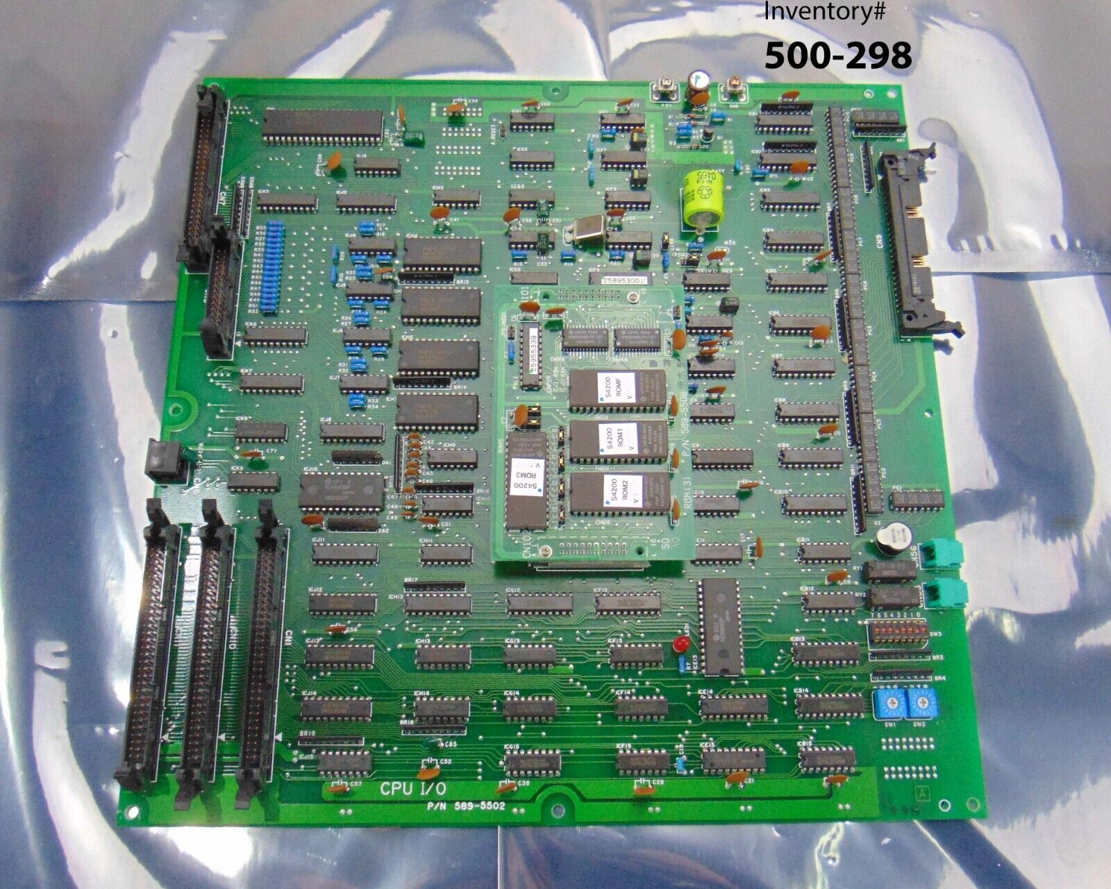 Hitachi 1589-5502 CPU I/O 589-5506 RQM Circuit Board Hitachi SEM *used ...