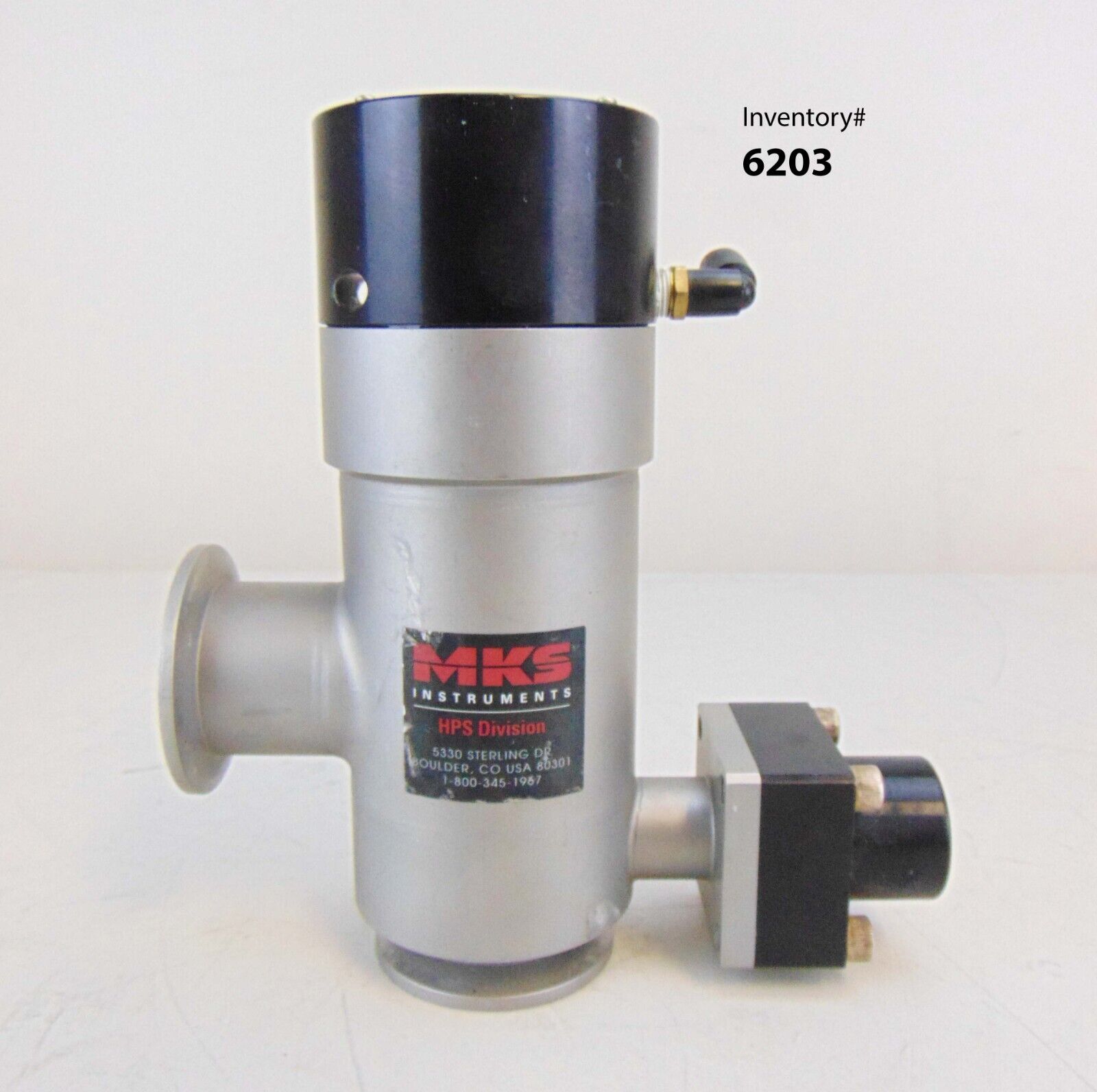 MKS L2-40-AK-225-CNVNH Angle Valve, KF-40 *used working | Tech ...