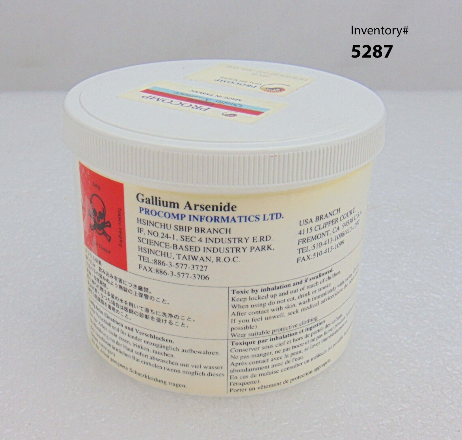 Procomp 470-009832-400 GaAs Epi Wafer 4 inch, 2-Piece *new | Tech ...