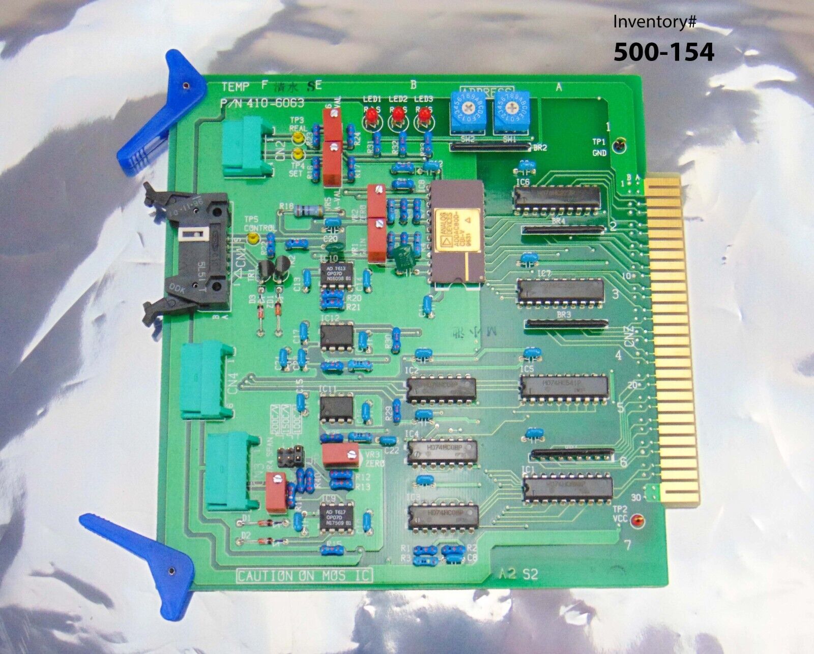 Hitachi 410-6063 Temp Circuit Board Hitachi FB-2000A FIB *used working ...