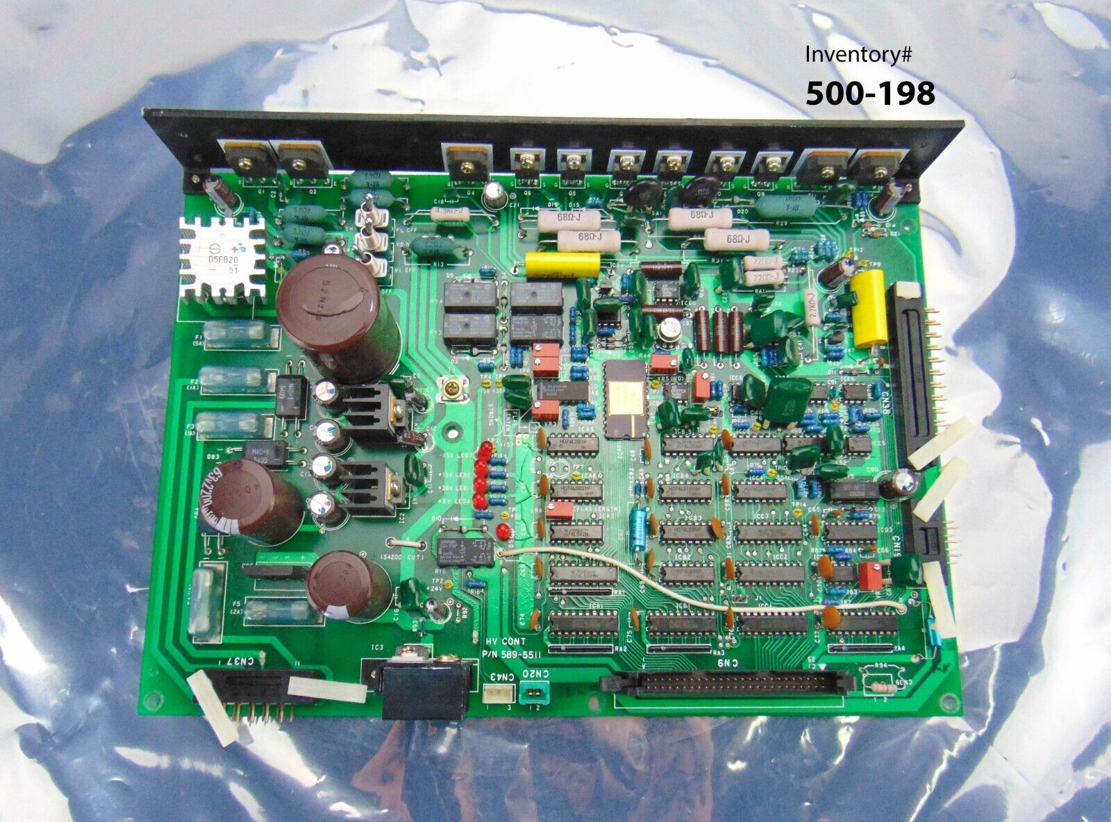 Hitachi 589-5511 HV Cont SEM Circuit Board Scanning Electron Microscope ...