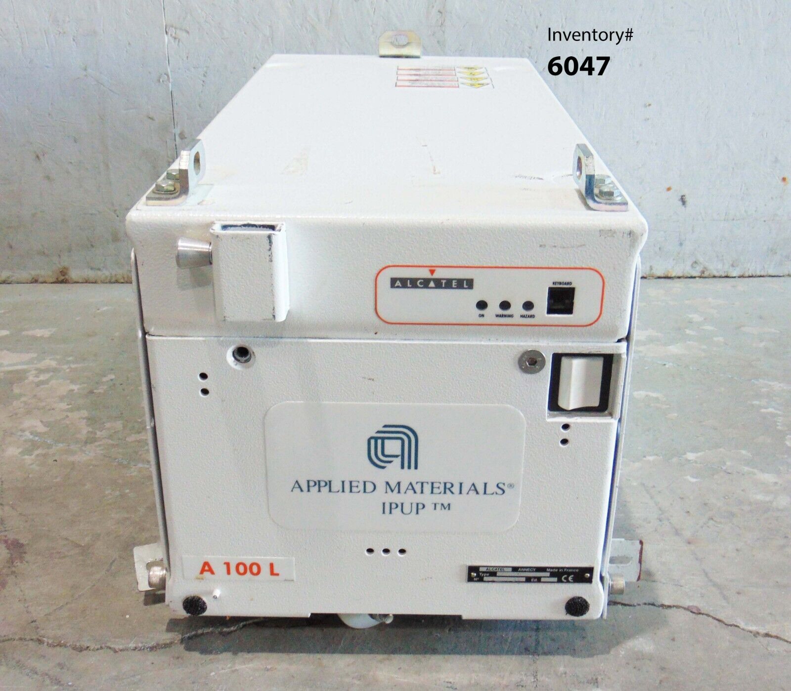 Applied Materials Alcatel IPUP A 100 L Dry Pump *non-working, sold as ...