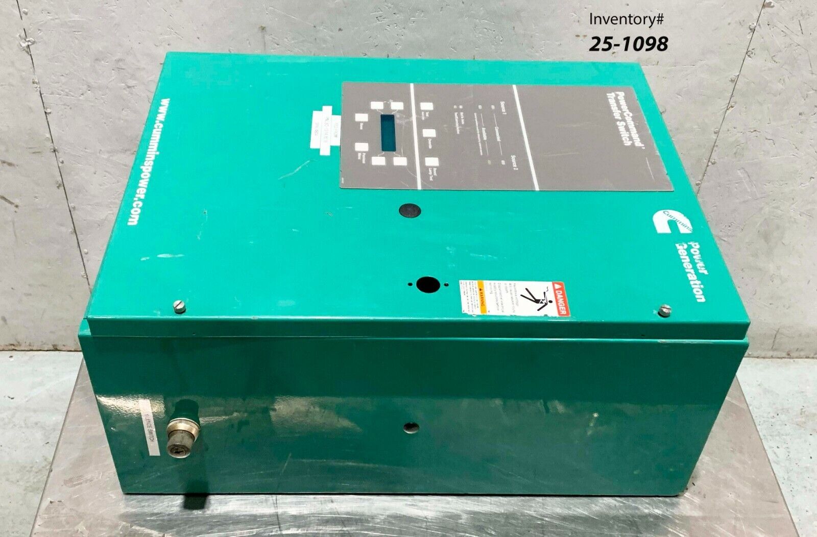 Cummins OTPCA-1504654 0306-5025-05 PowerCommand Transfer Switch 600VAC ...