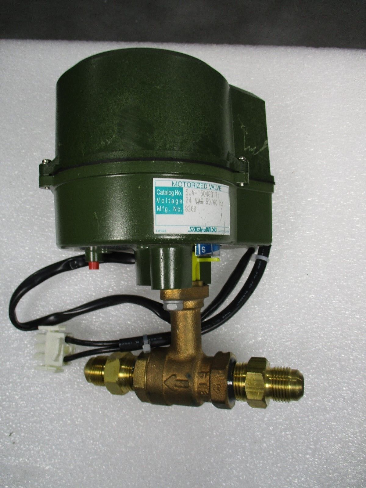 SAGInoMIYA SJV-1504GQ171 Motorized Valve (used working) – Tech ...