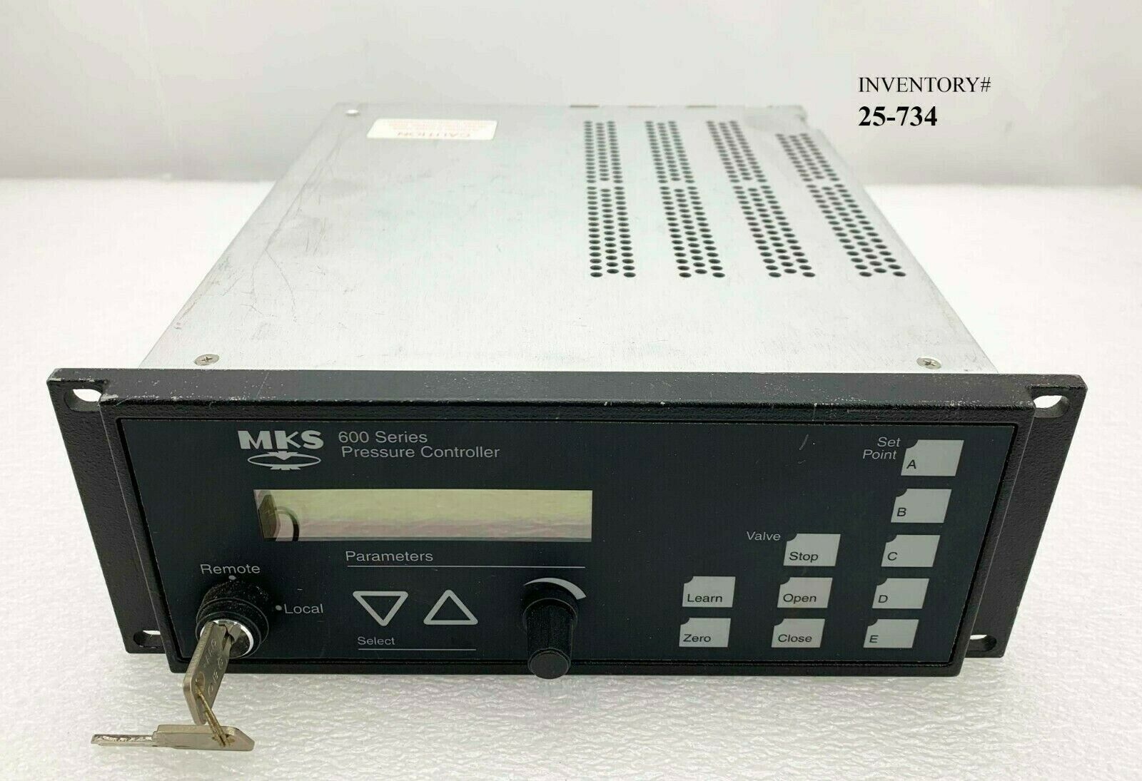 MKS 651CDS1N 600 Series Pressure Controller *used working, 90-day ...