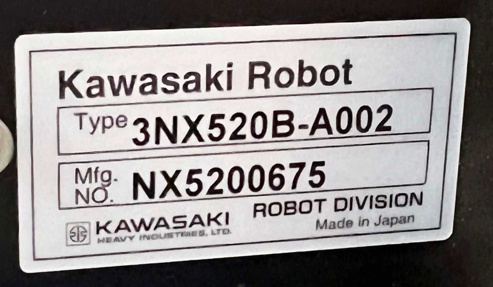 Kawasaki 3NX520B-A002 Wafer Transfer Robot– Tech Equipment Spares, LLC